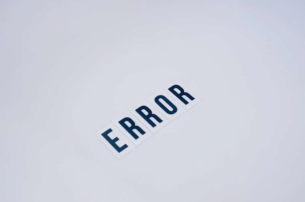 The five main causes of human error at work - Inform People